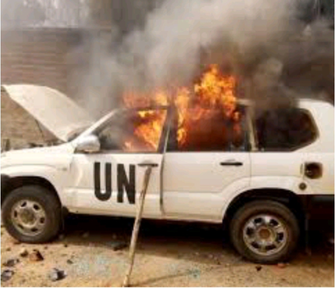Nord-Kivu : 5 morts et trois véhicules de la Monusco incendiés suite à ... Nord-Kivu : 5 morts et trois véhicules de la Monusco incendiés suite à ...