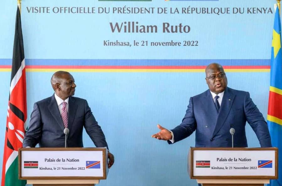 Processus de paix de Naïrobi : Félix Tshisekedi révéle le côté penchant ... Processus de paix de Naïrobi : Félix Tshisekedi révéle le côté penchant ...